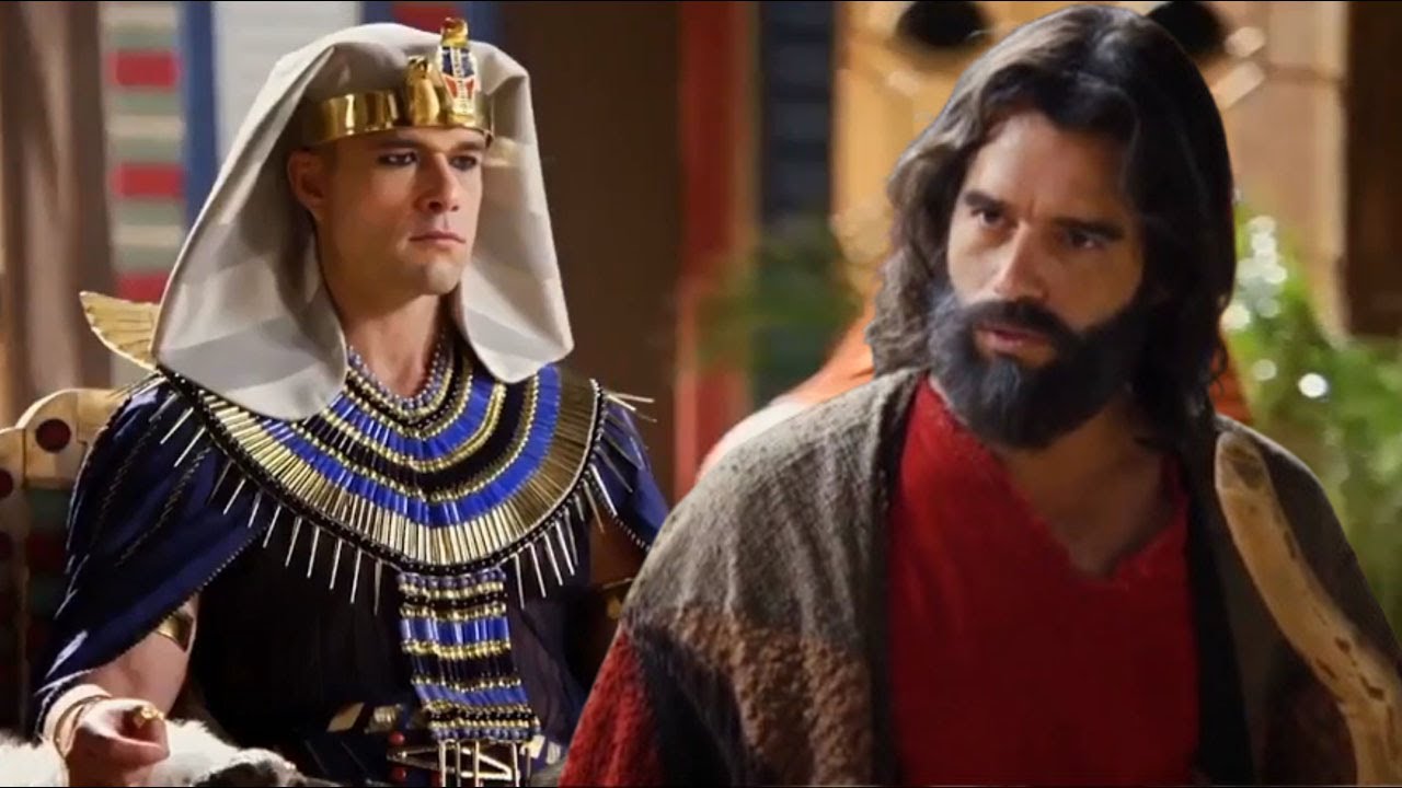 MOISES Y RAMSES DISCUTEN SOBRE LA LIBERACION DE LOS HEBREOS - YouTube