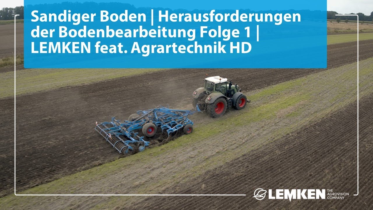 Sandiger Boden | Herausforderungen der Bodenbearbeitung Folge 1 ...