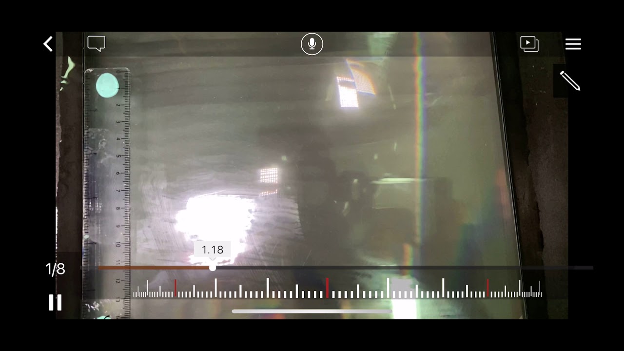 CORE PRACTICAL: Analysing waves produced on a ripple-tank - YouTube