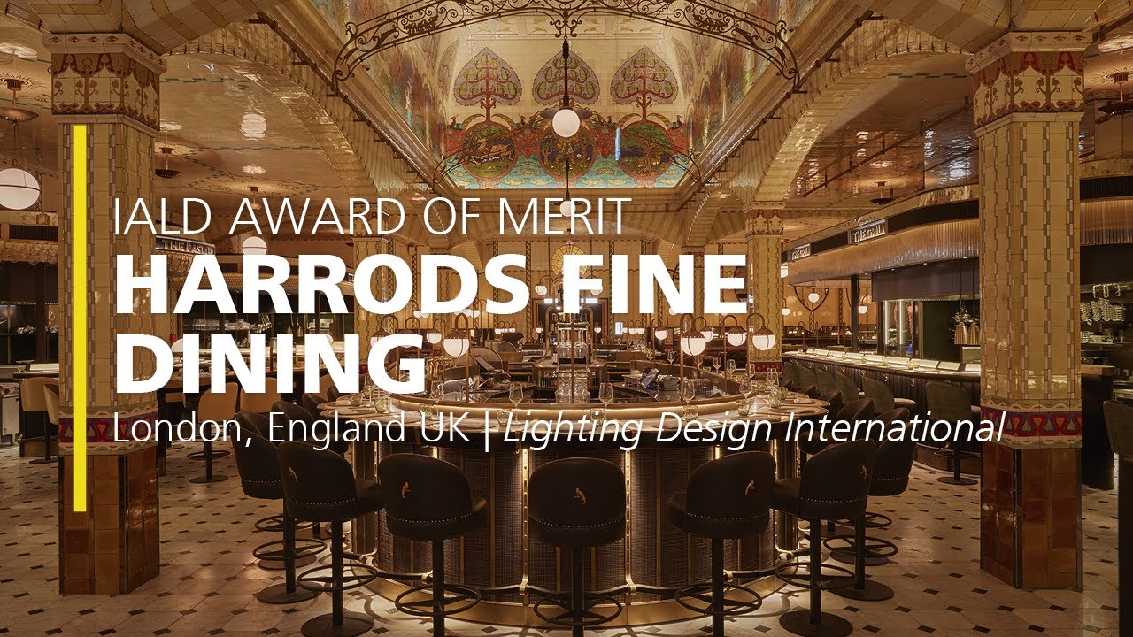 Harrods Fine Dining – 2021 IALD Award of Merit - YouTube