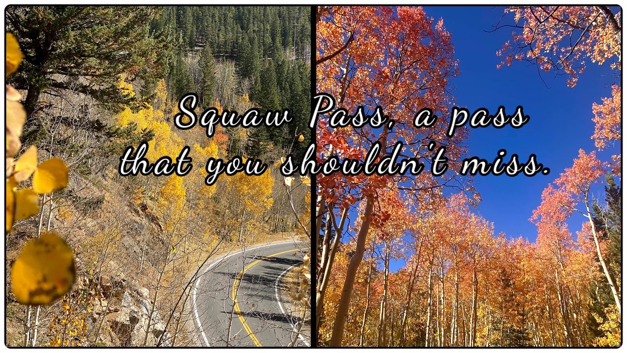 Squaw Pass Fall Colors. A scenic drive through the Mount Evans ...