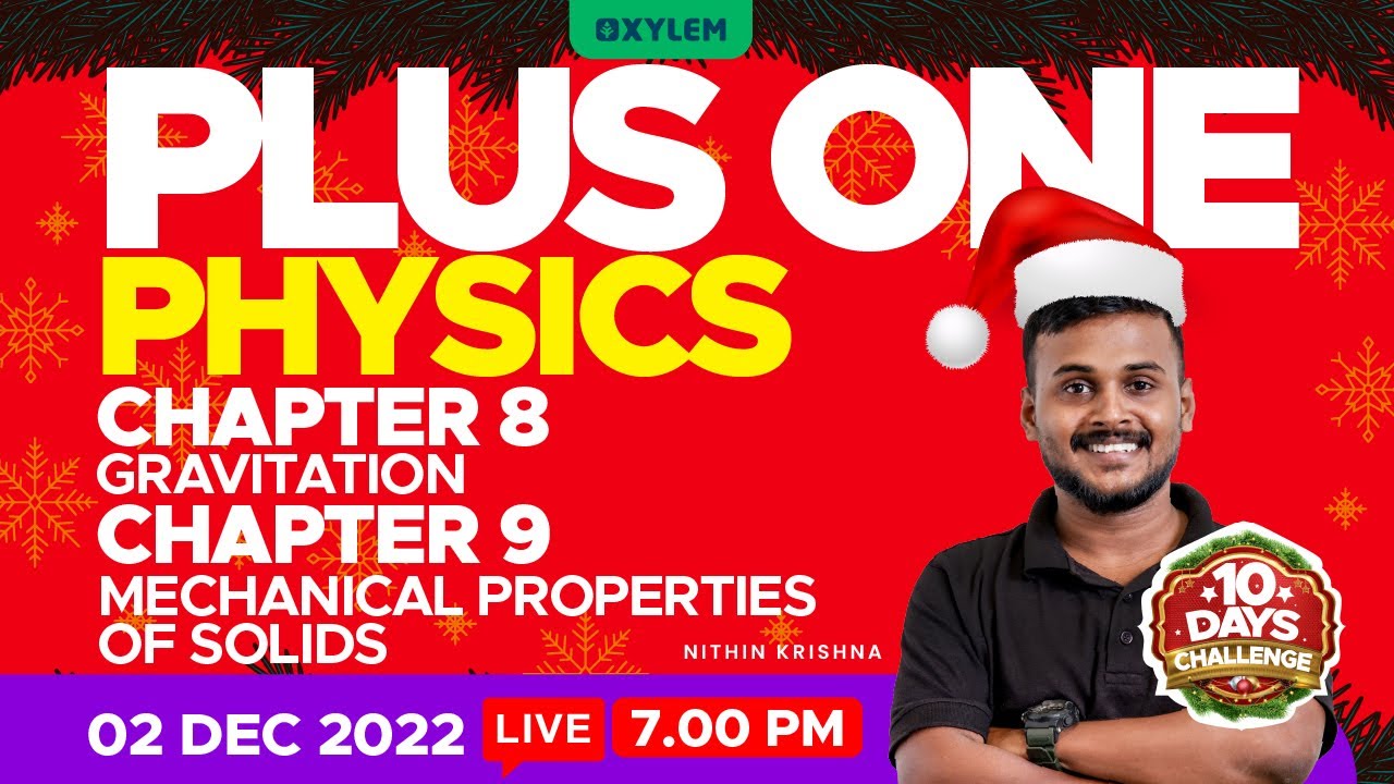 Plus one - Physics - Chapter 8: Gravitation |Chapter 9: Mechanical ...