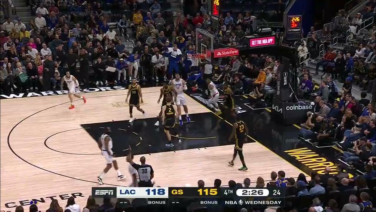 Norman Powell's on fire! His 4th three of the 4Q 🔥 Get to ESPN for LAC-GSW - YouTube