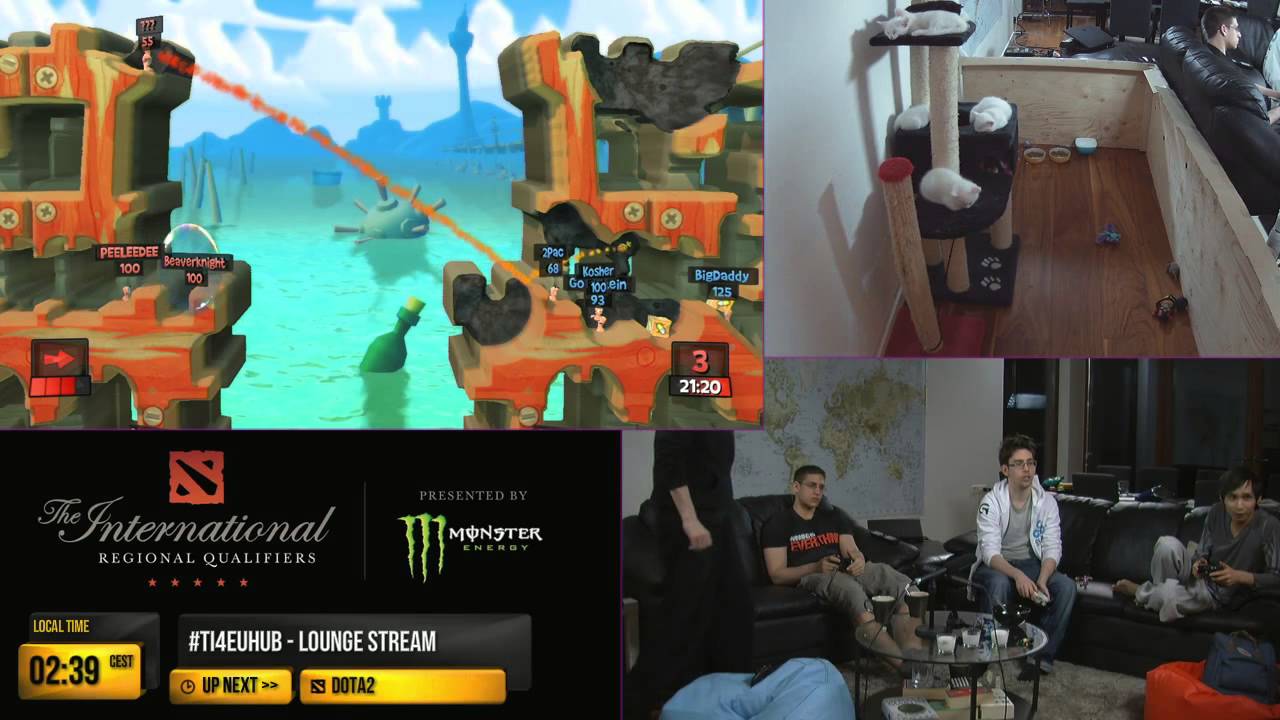 Worms Revolution [19th May 2014] with n0tail, Fly, Pieliedie and ...