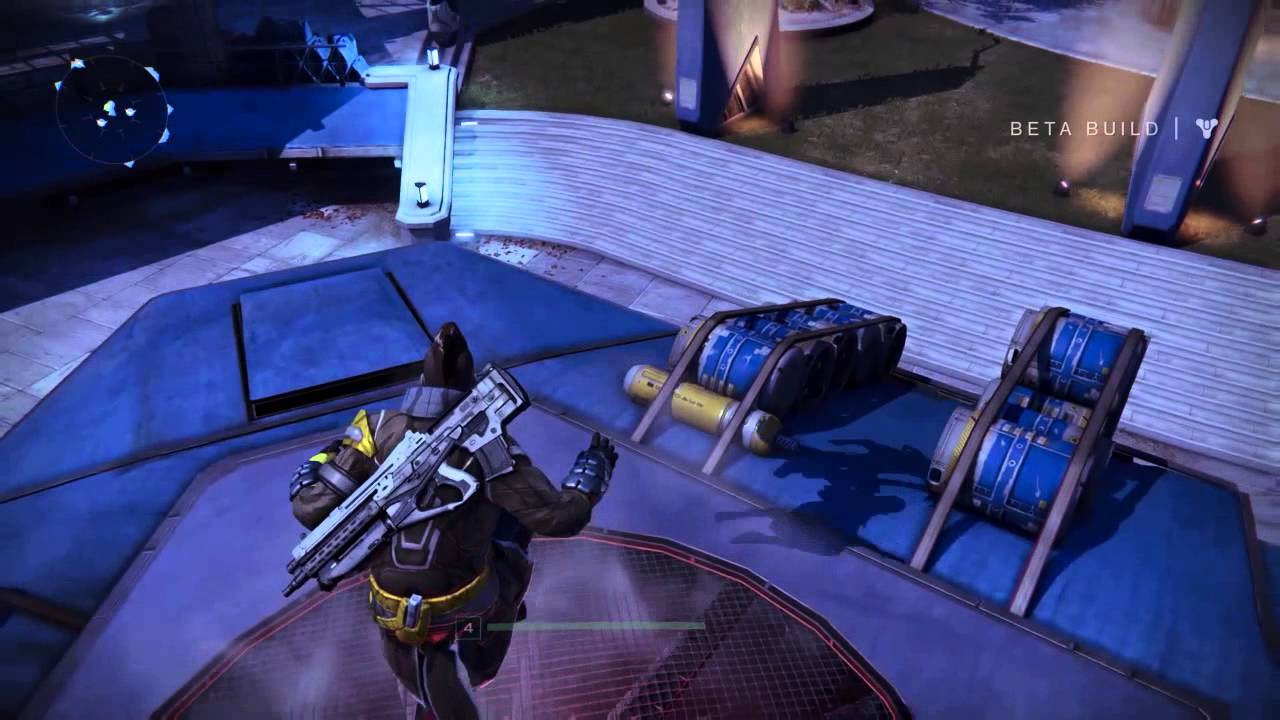 Destiny Tower Fan Lift Easter Egg - YouTube