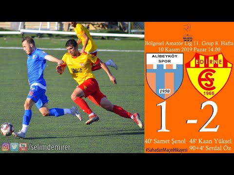 Alibeyköyspor 90+4'te yıkıldı (Edirnespor altın değerinde 3 puanı kaptı)