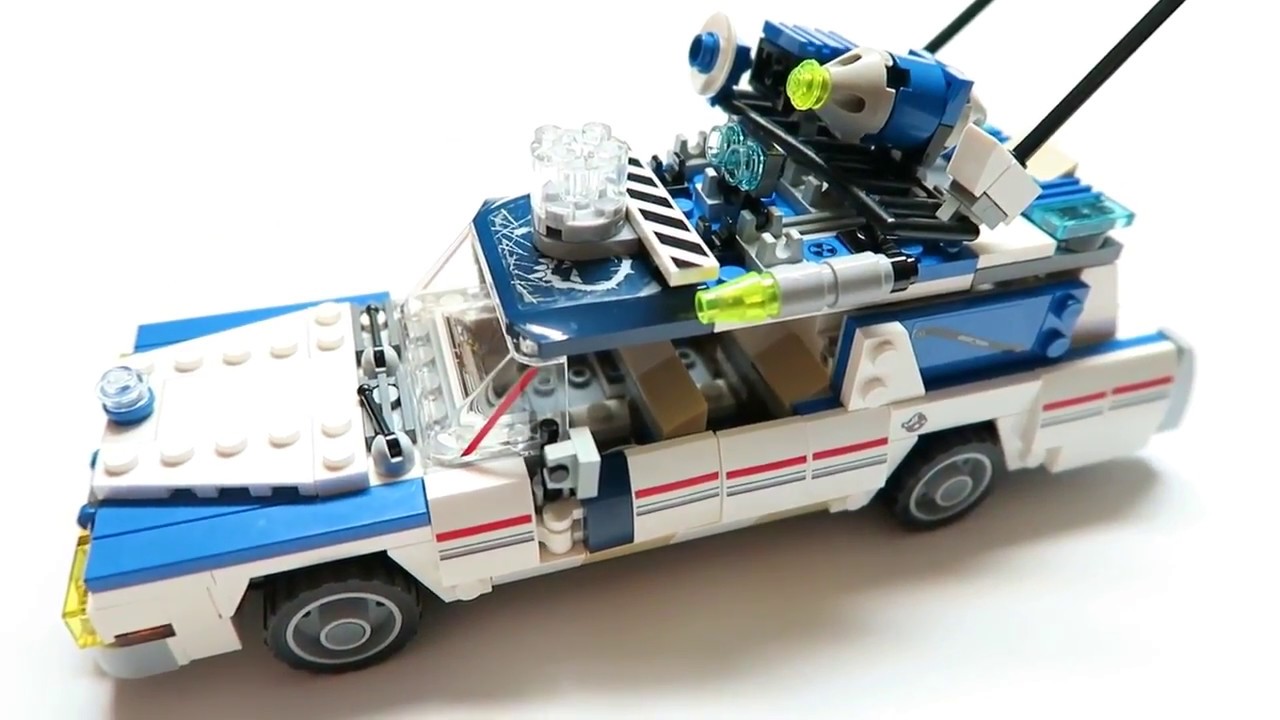 LEGO GHOSTBUSTERS Custom blue version MOC - YouTube