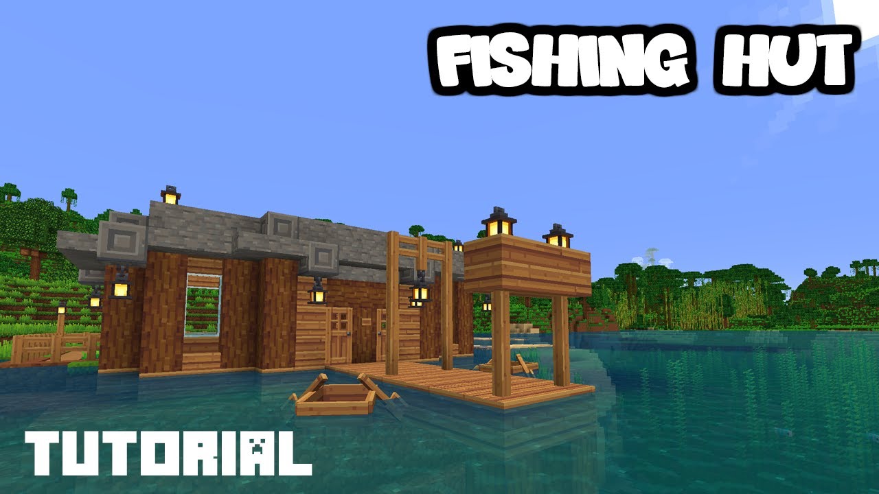 How to Build a Simple Fishing Hut in Minecraft: Step-by-Step Tutorial ...