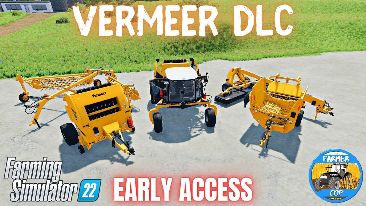 VERMEER DLC - EARLY ACCESS - Farming Simulator 22 - YouTube