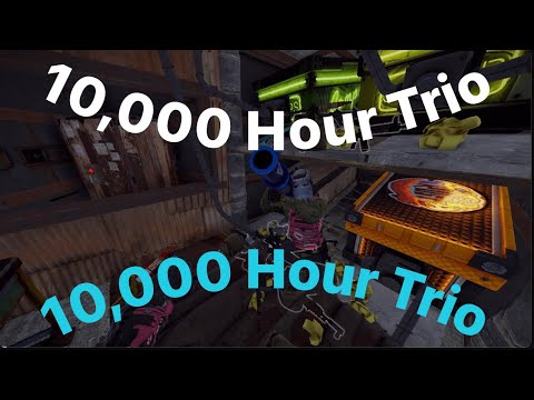 HOW A 10,000 HOUR TRIO GETS LOADED IN 3 HOURS - RUST - YouTube