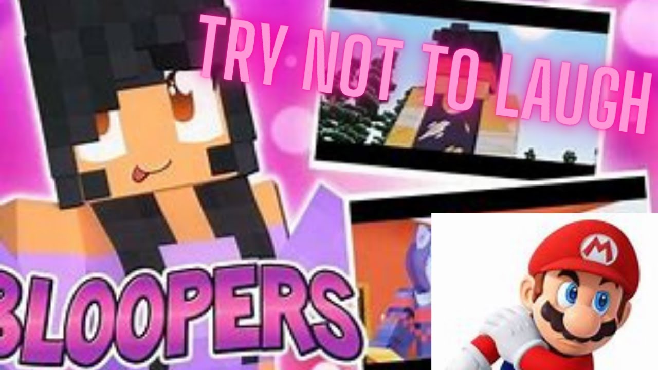 Mario reacts to Aphmau outtakes 3 try not to laugh - YouTube