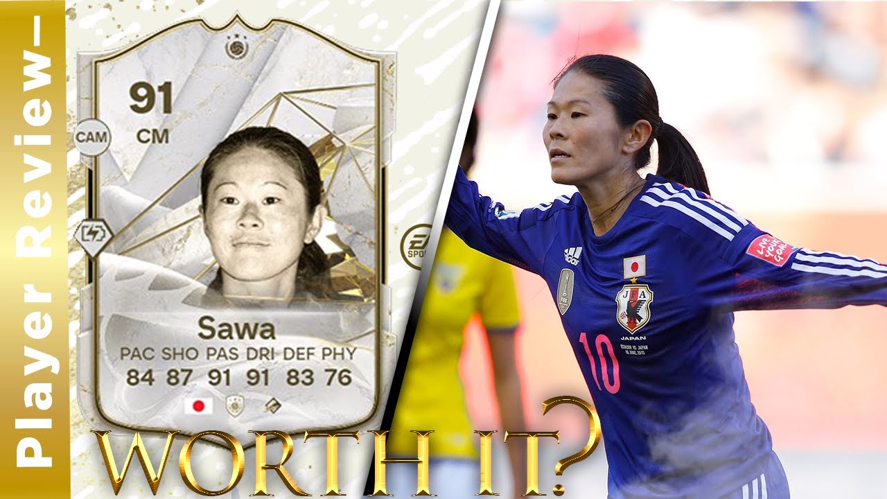 COLD Box To Box Midfielder! 91 Rated ICON SAWA Player Review! EA FC24 ...