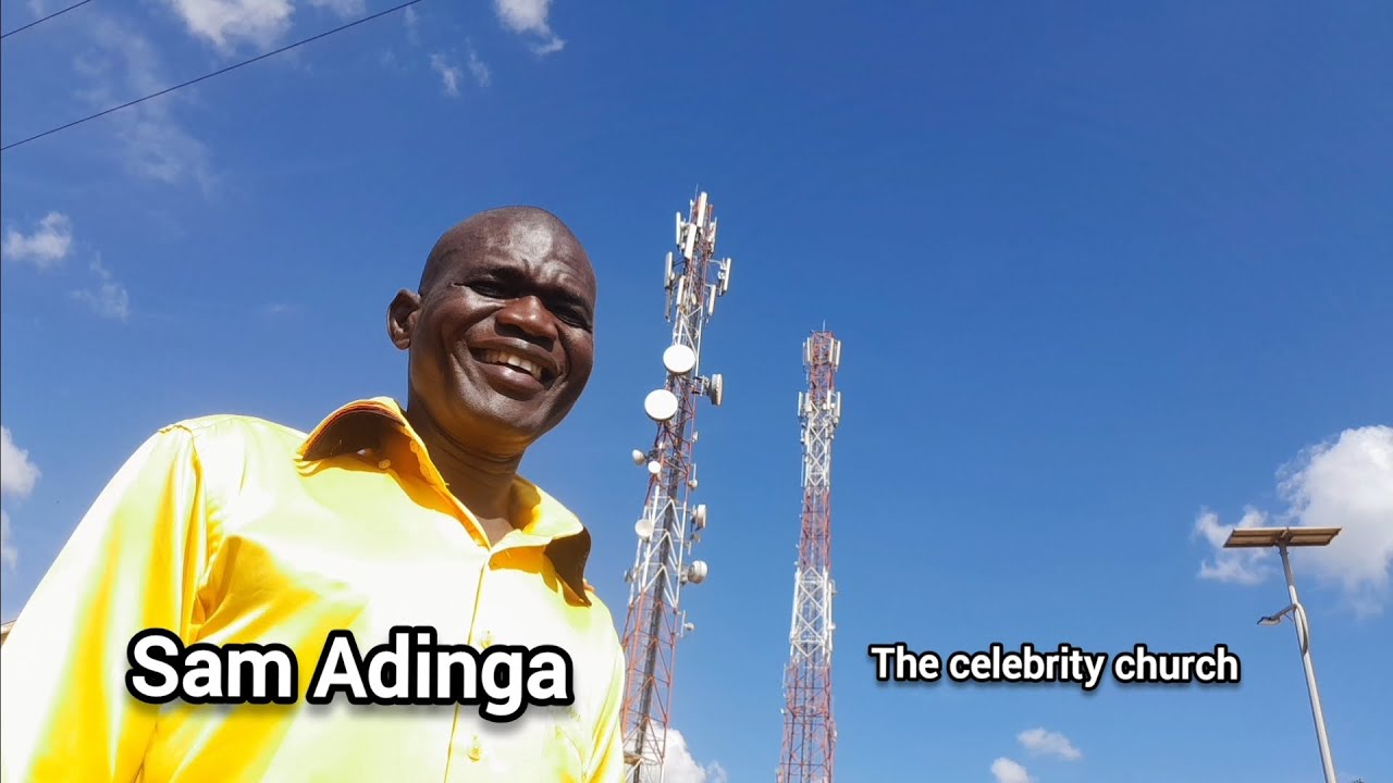 The celebrity church with Sam Adinga - YouTube