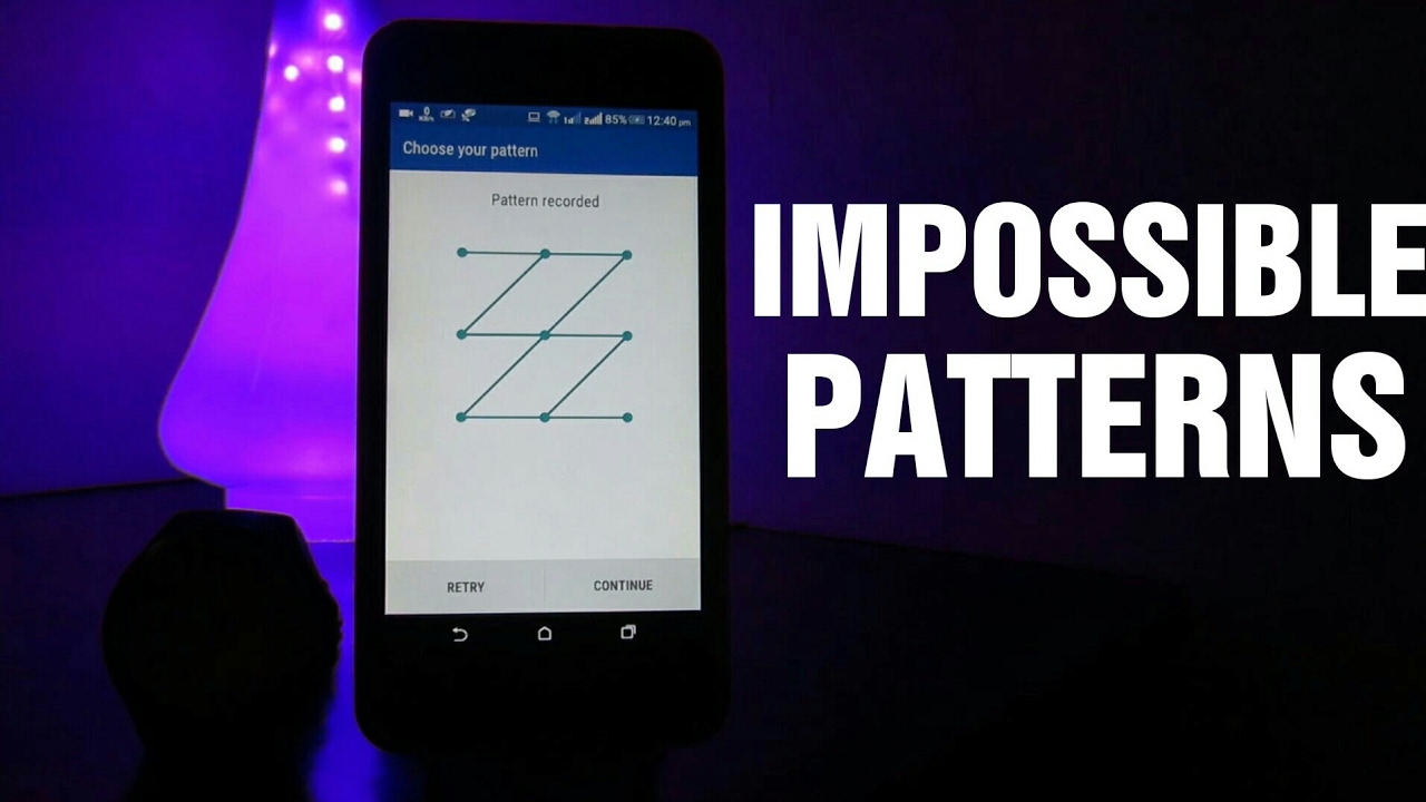 10 Best Impossible Pattern Locks Ever - YouTube