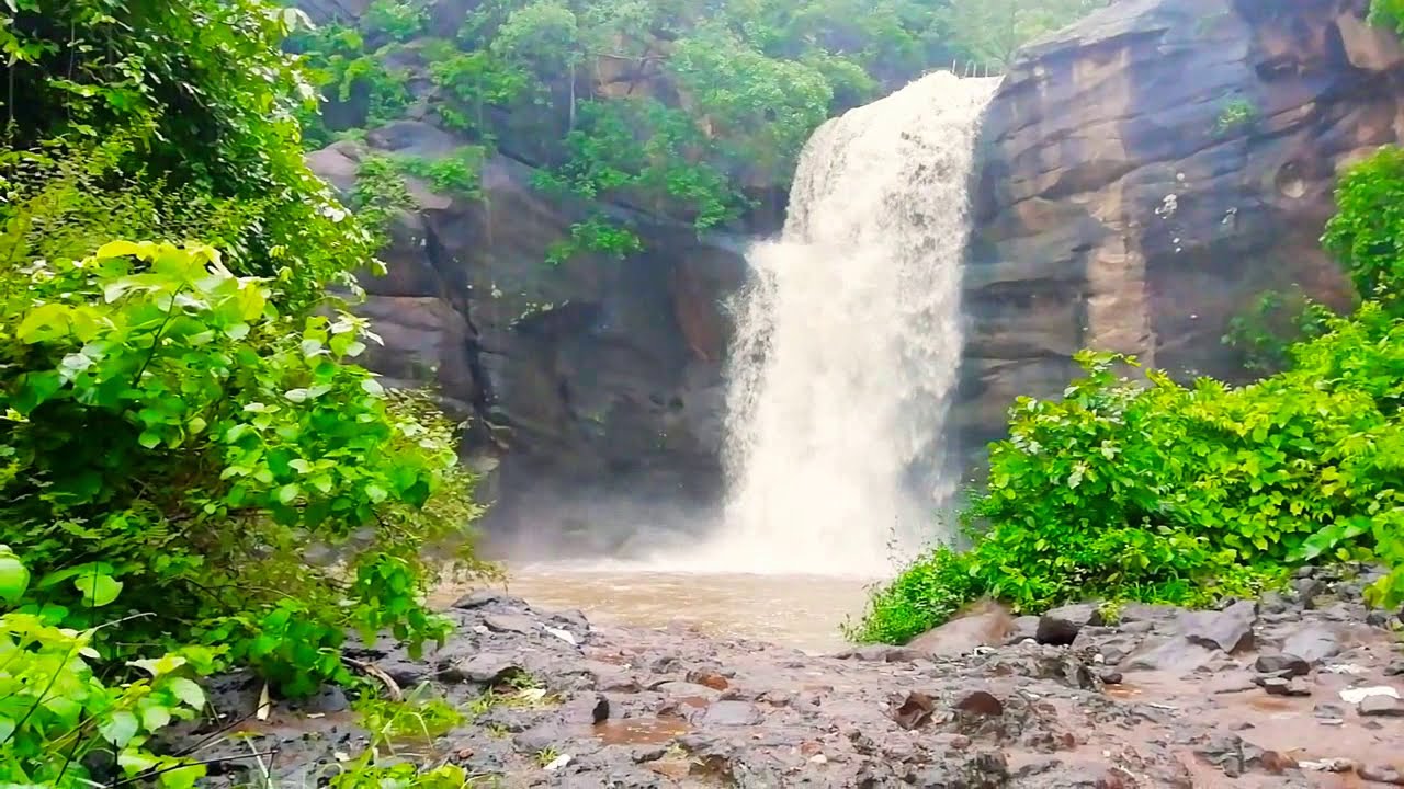 Sabbitham waterfalls karimnagar telangana... - YouTube