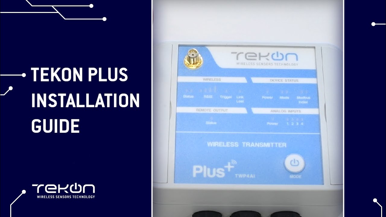 TEKON PLUS Wireless System | Installation Guide - YouTube