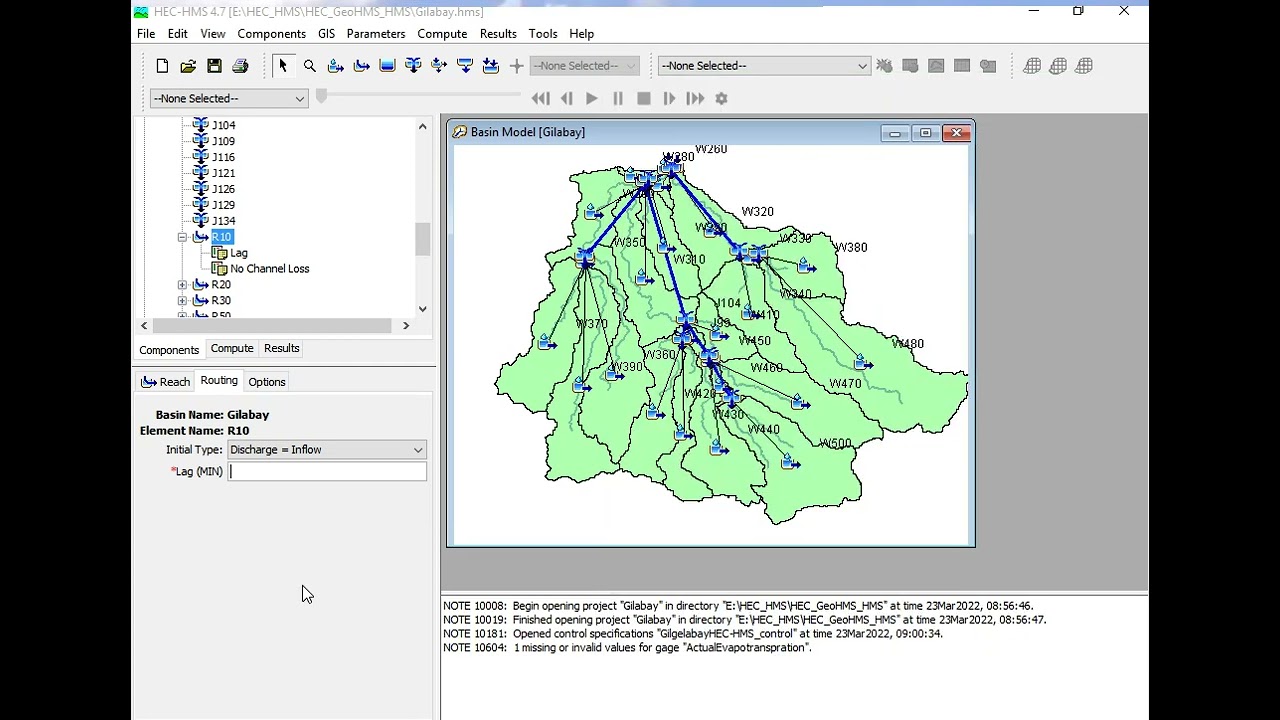 Hydrological Modelling using HEC HMS part three - YouTube