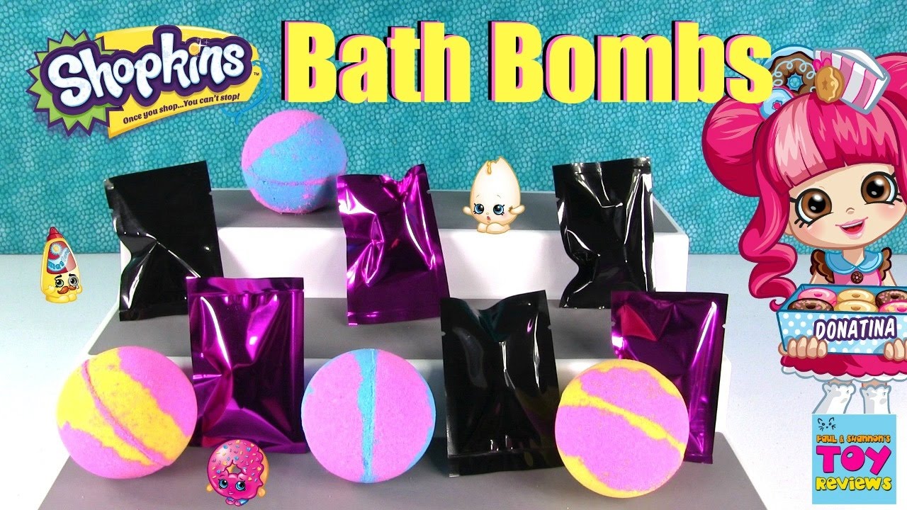 Shopkins Bath Bombs #28 Minecraft Minions Blind Bag Toy Review Fun ...