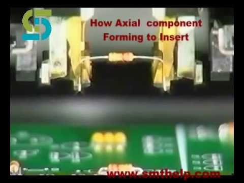 Auto Insertion for PCB assembly - YouTube