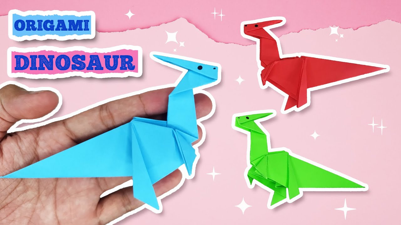 Crafting a Jurassic Origami Dinosaur: Intermediate Level Challenge ...