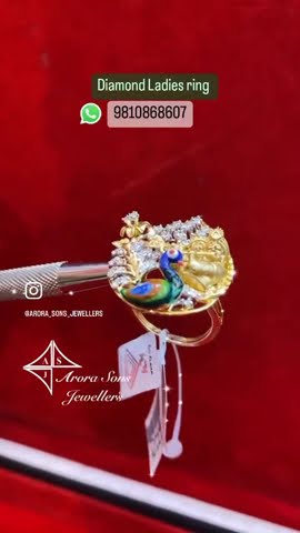 Diamond ladies ring Arora sons jewellers #jewellery #wedding #diamond # ...