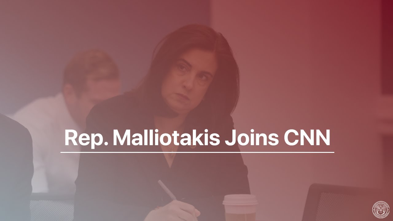Rep. Malliotakis Joins CNN - YouTube
