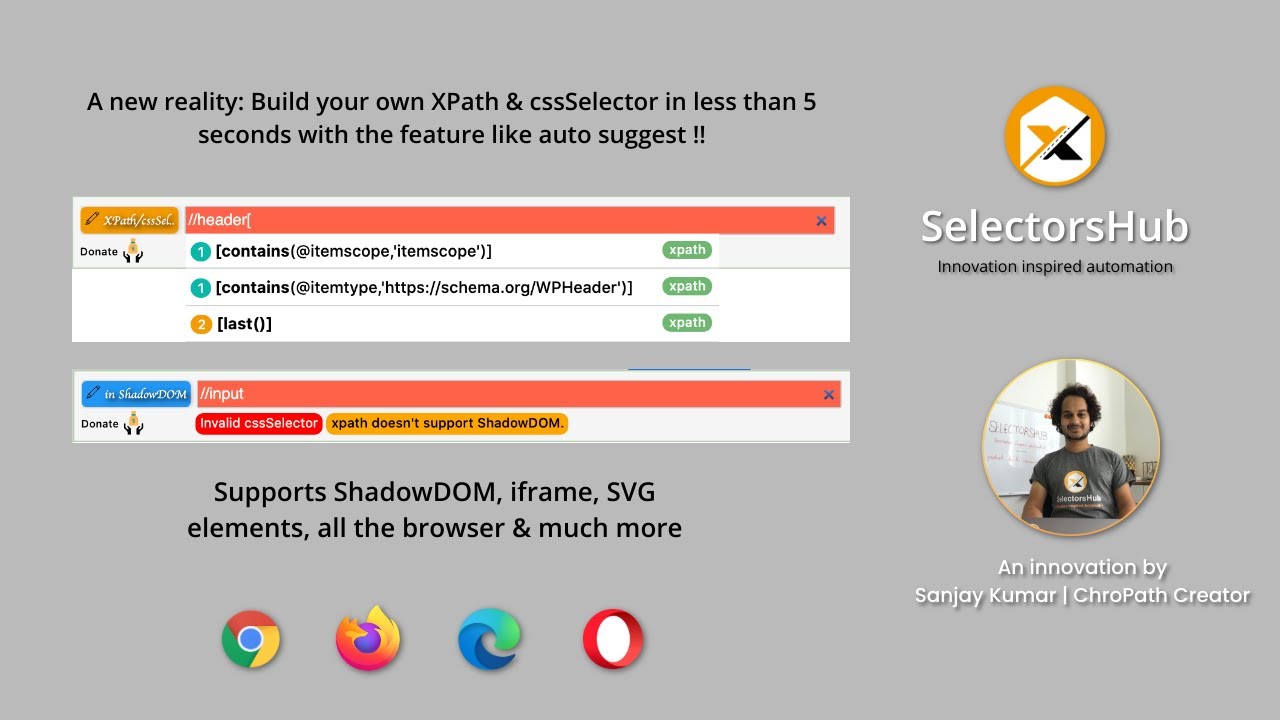 Selectorshub 1 0 Detailed Tutorial Youtube