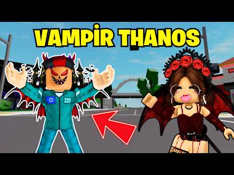 VAMPİR KÖYLÜ SQUID GAME BROOKHAVEN😊AYŞEM ECE ARI💥ARIGİLLER🐝ROBLOX BROOKHAVEN🏡RP