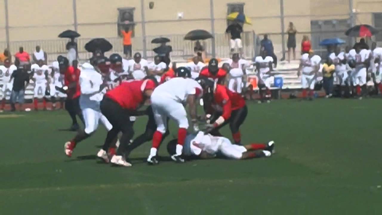 NYC Falcons Defensive End Highlights Recruiting #72 - YouTube