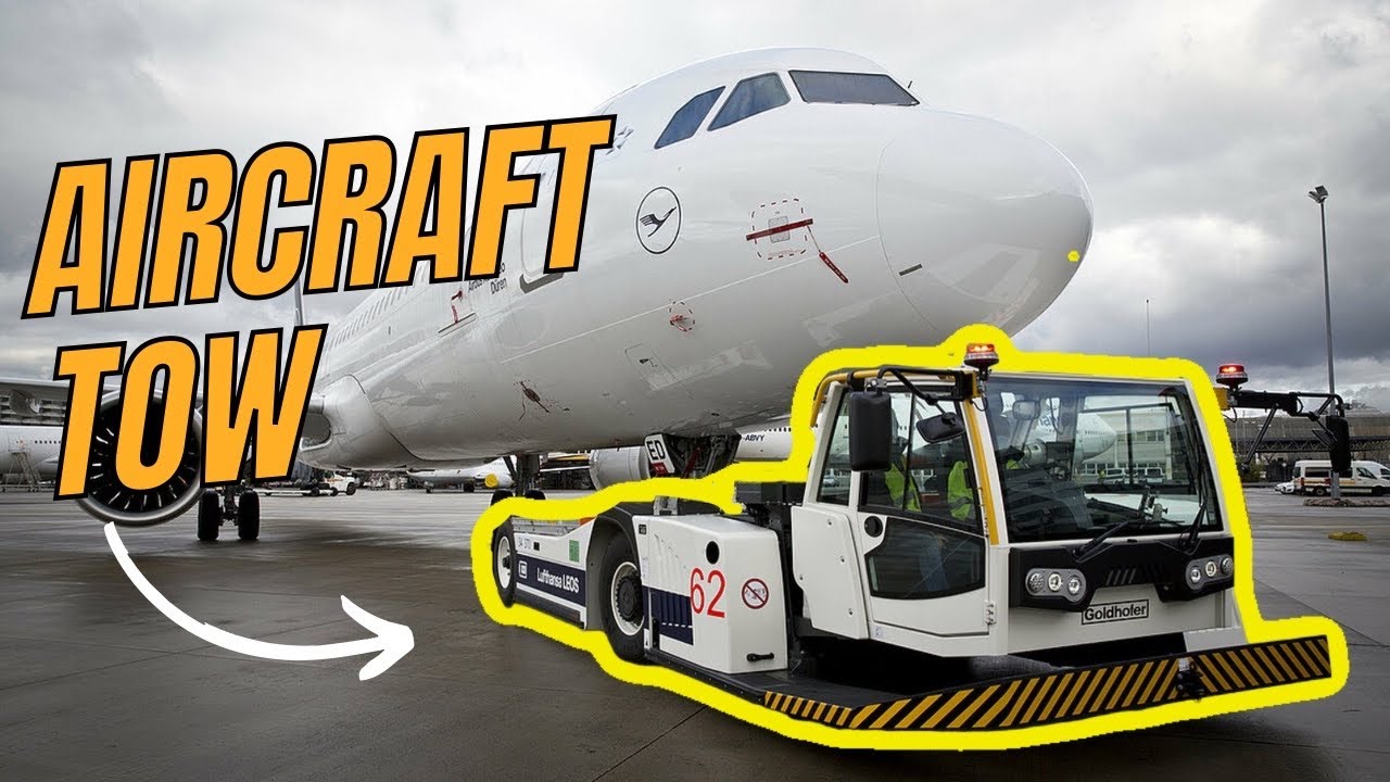 HOW TO TOW AN AIRCRAFT - YouTube