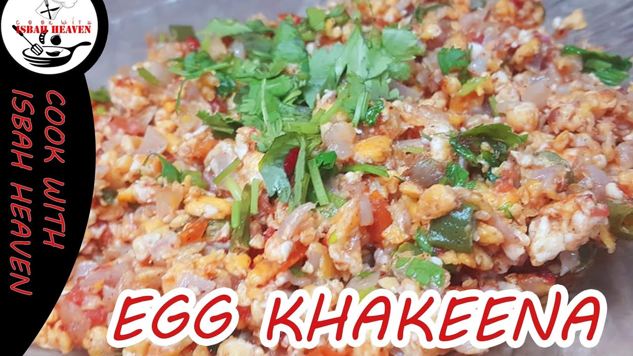 Anda Khakeena - Quick & Simple Recipe - YouTube