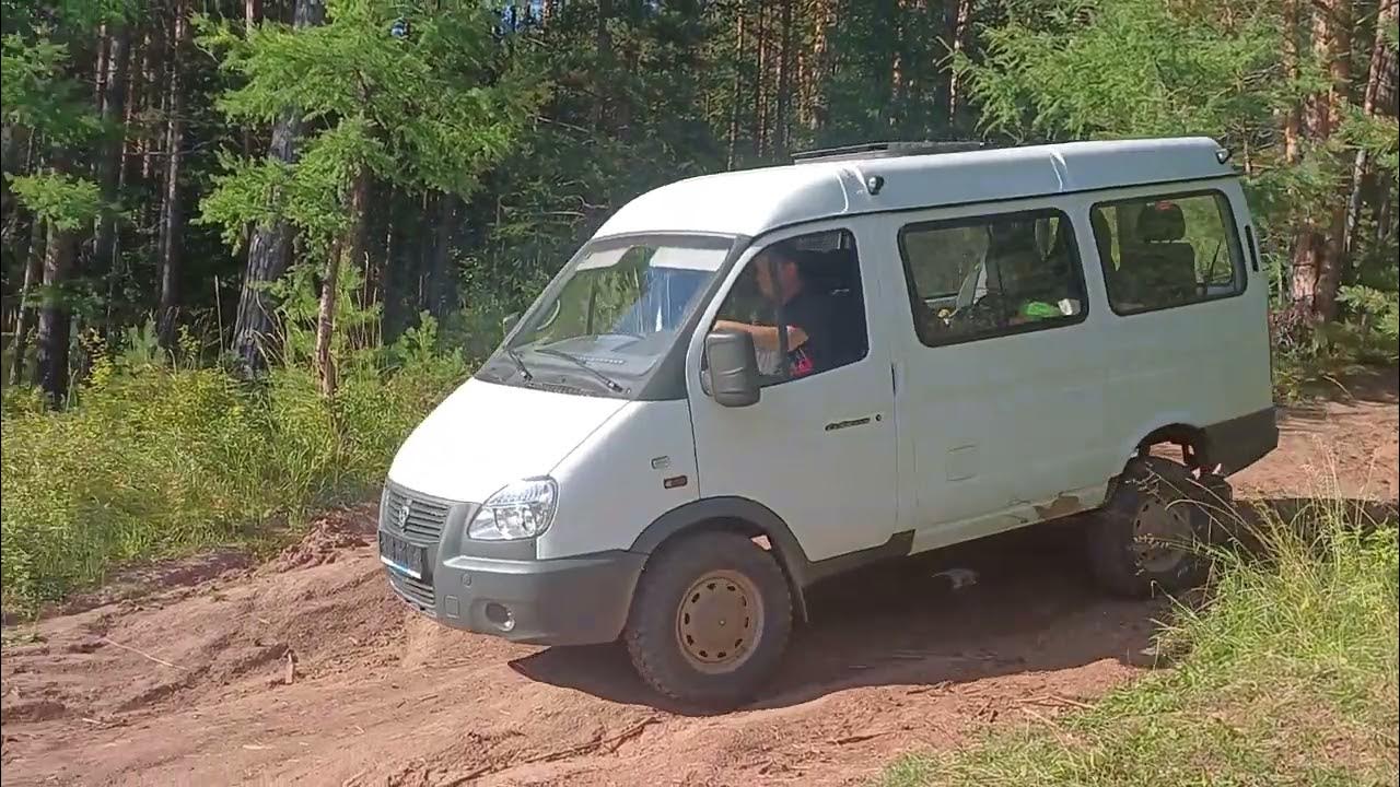 проверка соболька на офроад #соболь прёт #оффроад #сибирь #рыбалка # ...