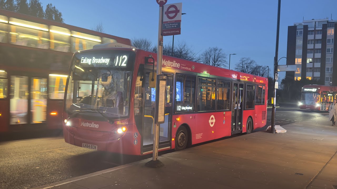 *Euro 6 E200* Journey on 112 to Ealing Broadway| Metroline DEL2065 ...