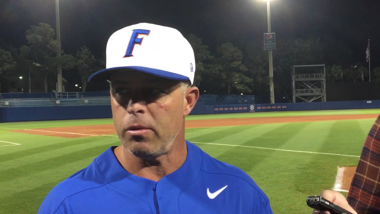 Florida baseball coach Kevin O'Sullivan after second win of season ...