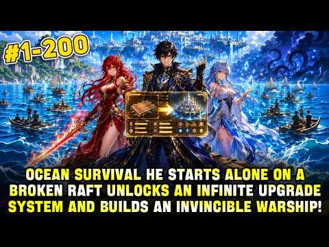 Ocean Survival: Boy Unlocks an Unlimited Upgrade System and Builds an Ocean Empire From a Tiny Raft!