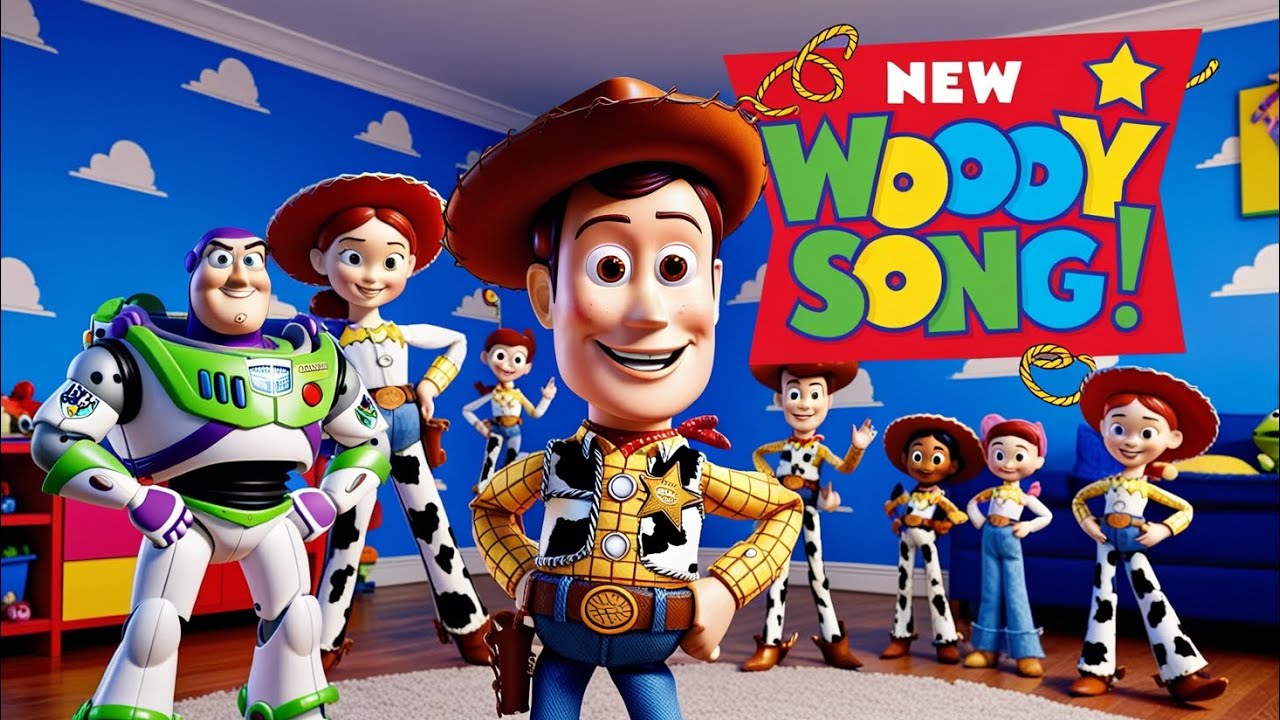 "New Woody Song | Epic Toy Story Adventure with Disney Characters 🤠🎶 ...