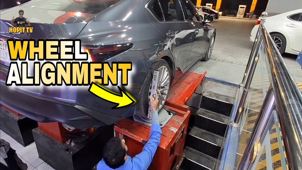 WHEEL ALIGNMENT NI LEXUS IS350 | #whellalignment #wheelbalancer # ...