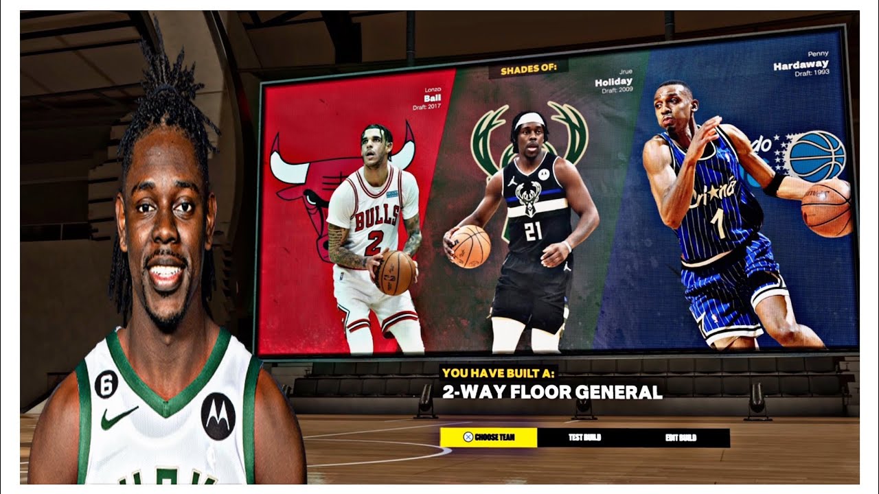 THIS 6'8 2 WAY FLOOR GENERAL BUILD NBA 2K23 NEXT GEN IS THE ULTIMATE ...