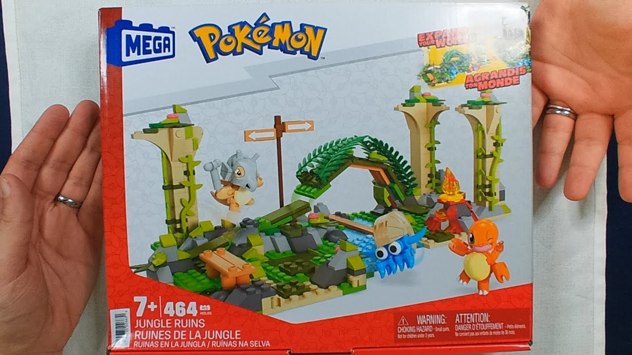 Mega Pokemon Jungle Ruins HDL86 Set Recap - YouTube