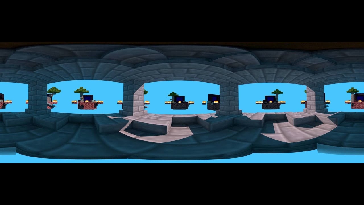 360 degree Minecraft 4K - YouTube