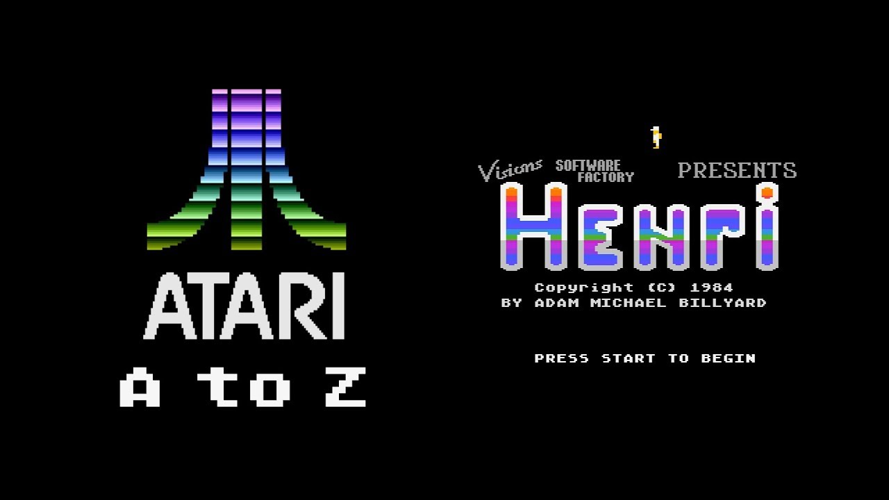 Henri for Atari 8-bit hopes you like Bach | Atari A to Z - YouTube