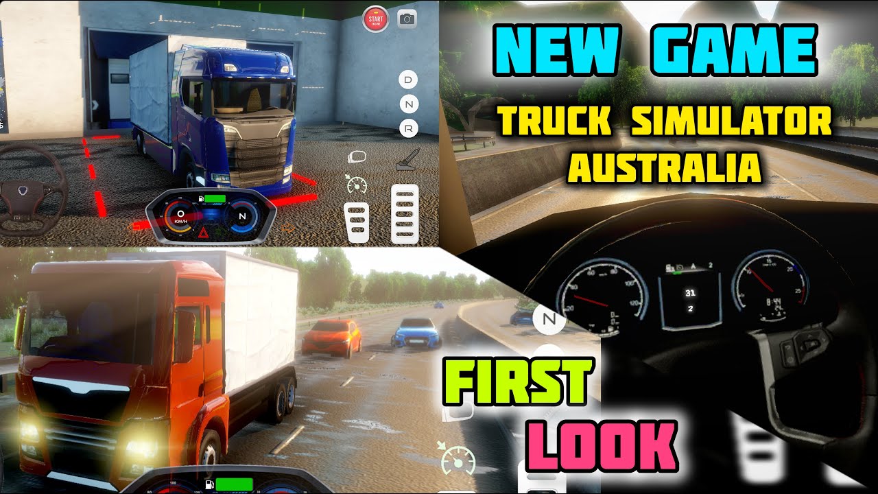 New Game - Truck Simulator Australia 2024 Released | First Look ...