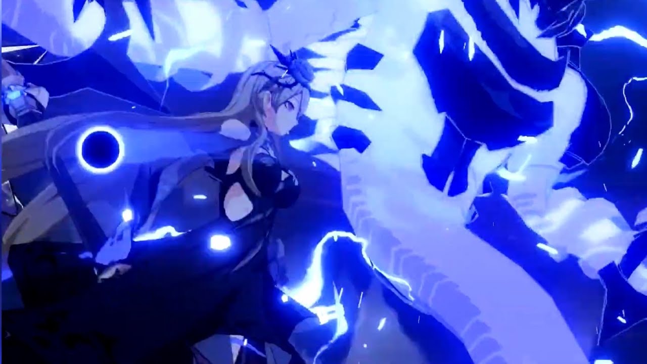 Honkai Impact 3 - 60fps SSS FR Fallen Rosemary Rita battlesuit trial ...