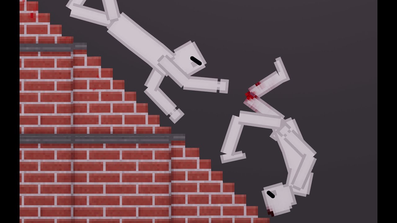 Humans Falling Down The Stairs In People Playground - YouTube