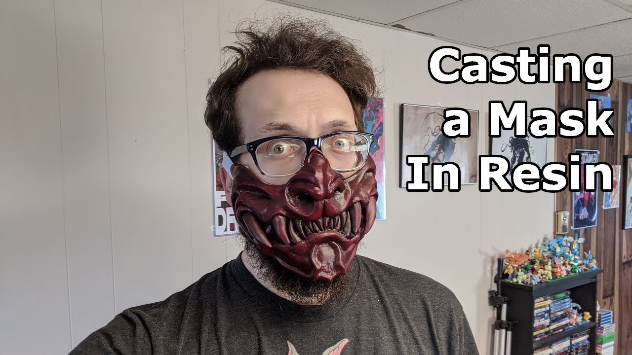 Casting a Mask in Resin - YouTube