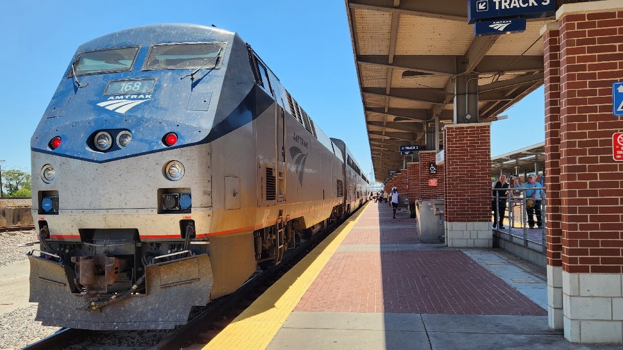 [4K] – Full Ride – Amtrak's Heartland Flyer – Northbound – FTW – OKC ...