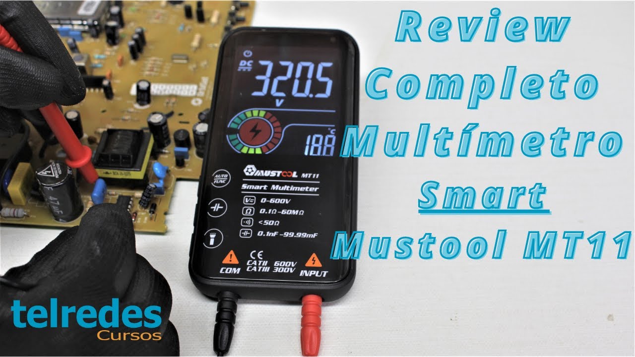 Multímetro Smart da MUSTOOL - MT11 - Review Completo com Medidas em ...