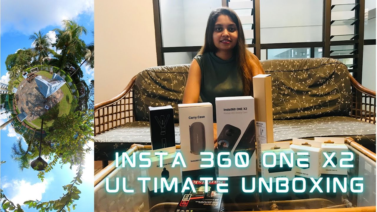 Insta360 One X2 Ultimate Version | 360 Insta One X2 | Unboxing | සිංහල ...