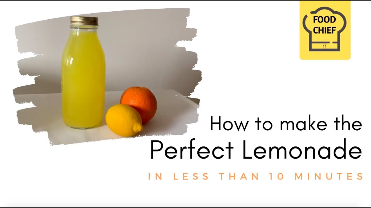 Quick & Delicious Lemonade Recipe: How to Make the Perfect Lemonade In ...