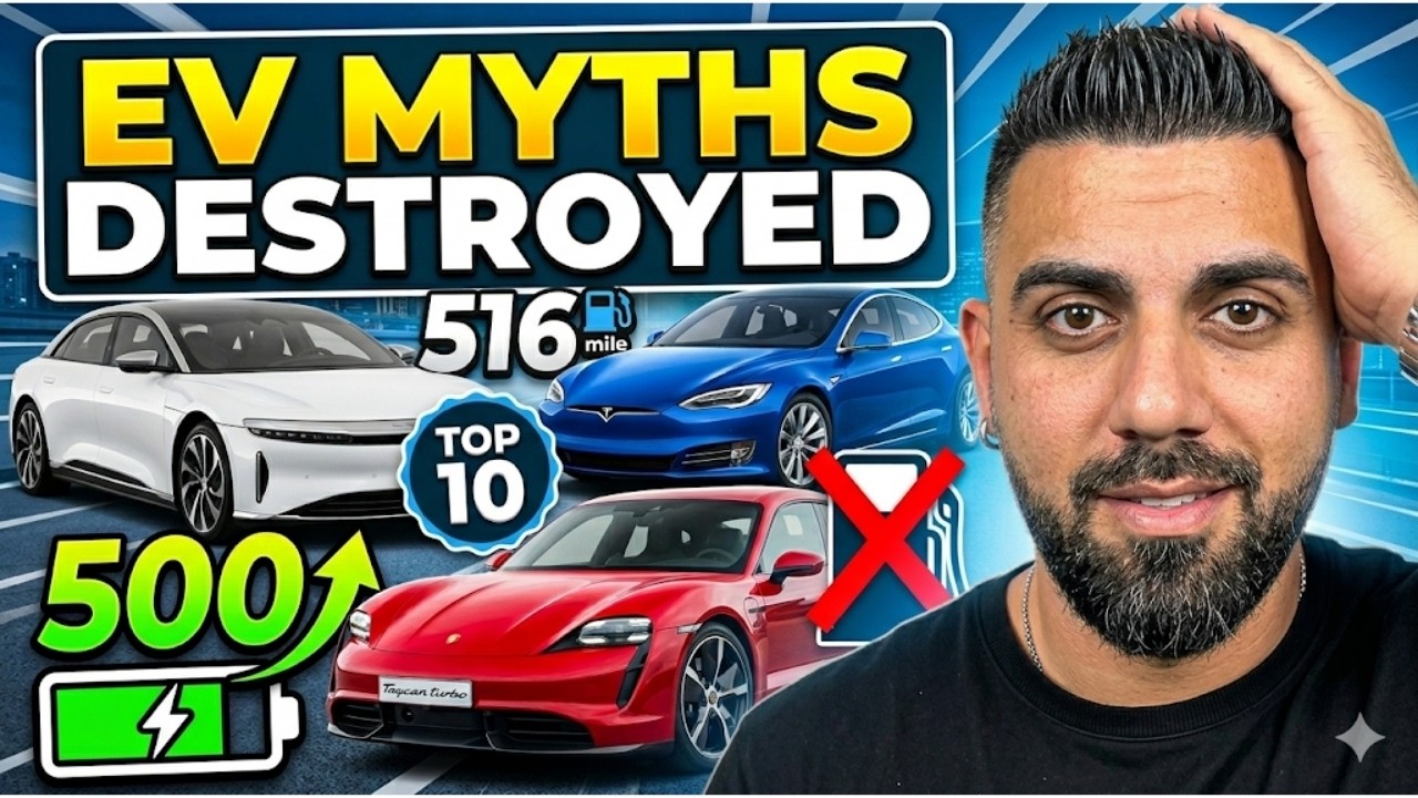 Top 10 Longest Range Electric Cars 2025 - YouTube